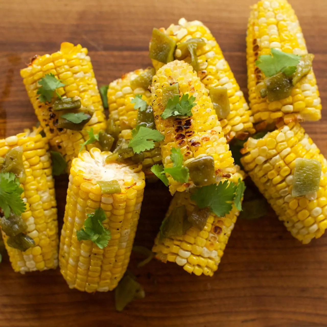 how to roast corn under the broiler