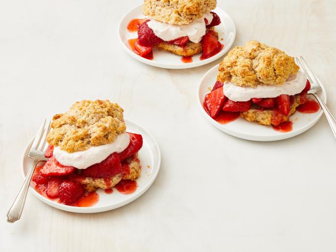 Triple Strawberry Shortcakes Recipe | Food Network Kitchen | Food Network