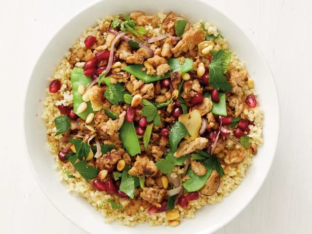 Turkey-Snow Pea Grain Bowl Recipe - Chef's Resource Recipes