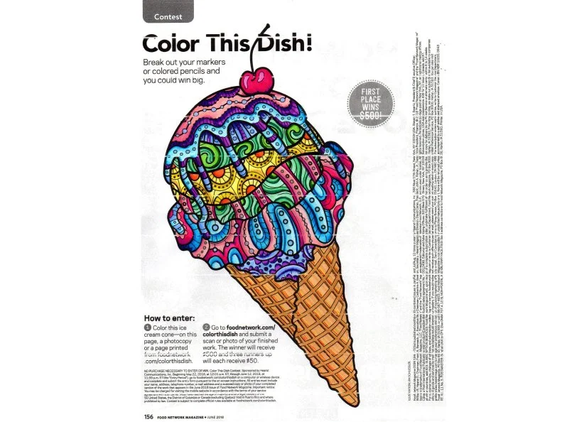 Color This Dish Winner's Circle | Food Network