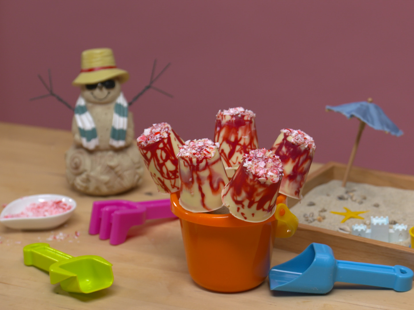 Peppermint Ice Cream Pops Recipe - Chef's Resource Recipes