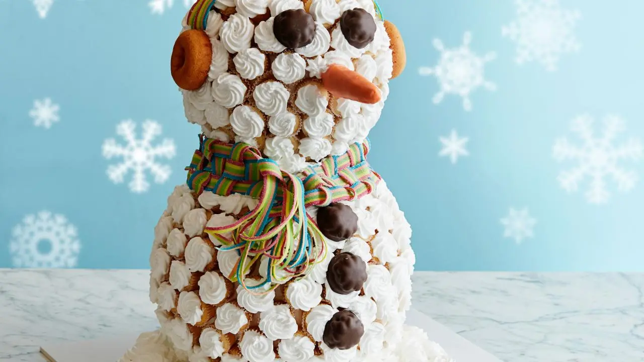 Gigantic Standing Snowman Recipe | Food Network Kitchen | Food Network