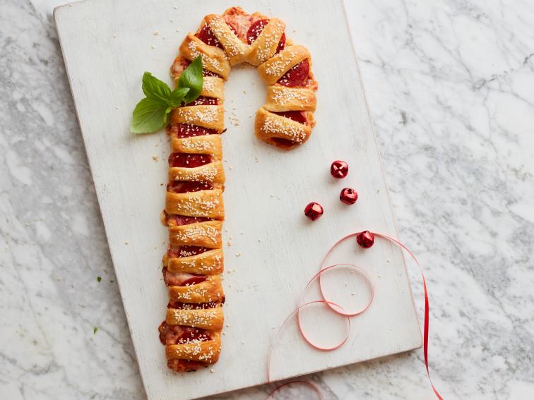 Pizza Candy Cane Crescent Recipe | Food Network Kitchen | Food Network