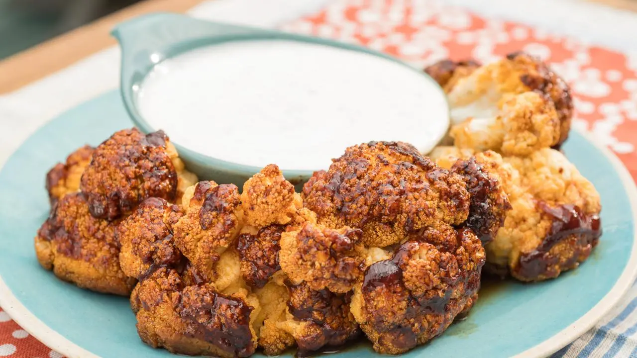BBQ'd Cauliflower Recipe | Jeff Mauro | Food Network