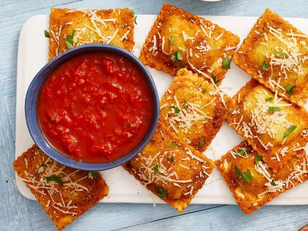 Toasted Ravioli Recipe | Jeff Mauro | Food Network