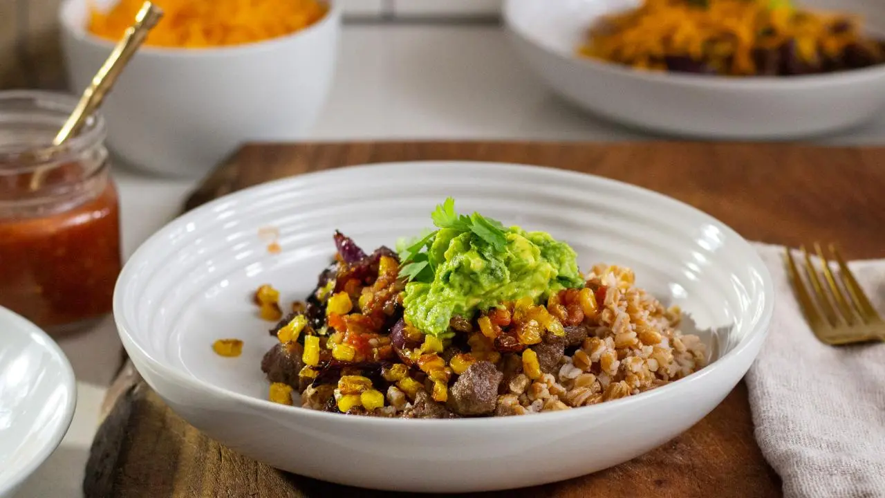 Burrito Grain Bowls Recipe | Bev Weidner | Food Network