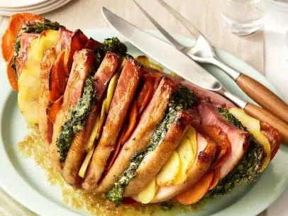 Raley's Market Stuffed Ham Recipe | Food Network