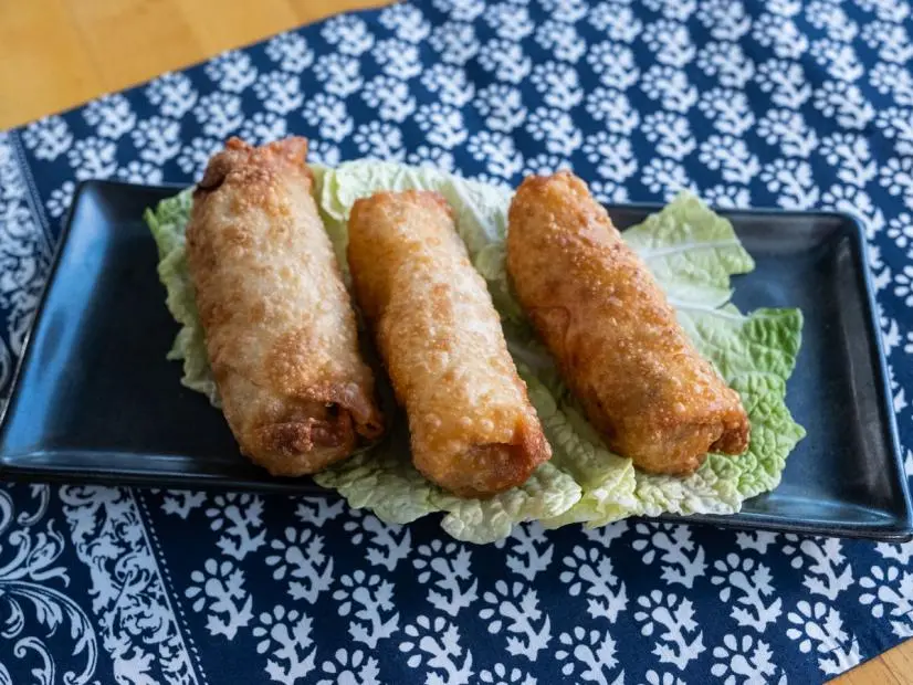 Cheeseburger Egg Rolls Recipe | Justin Warner | Food Network