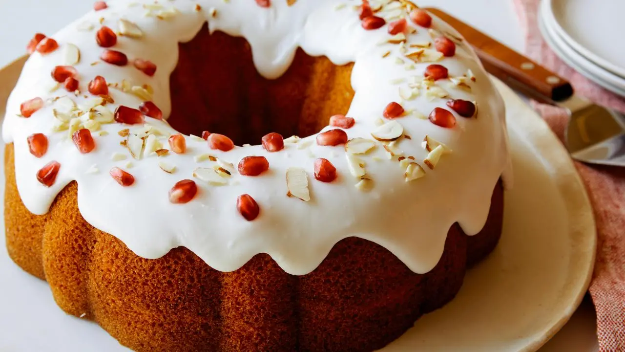 Jingle Bell Bundt Cake Recipe | Food Network Kitchen | Food Network