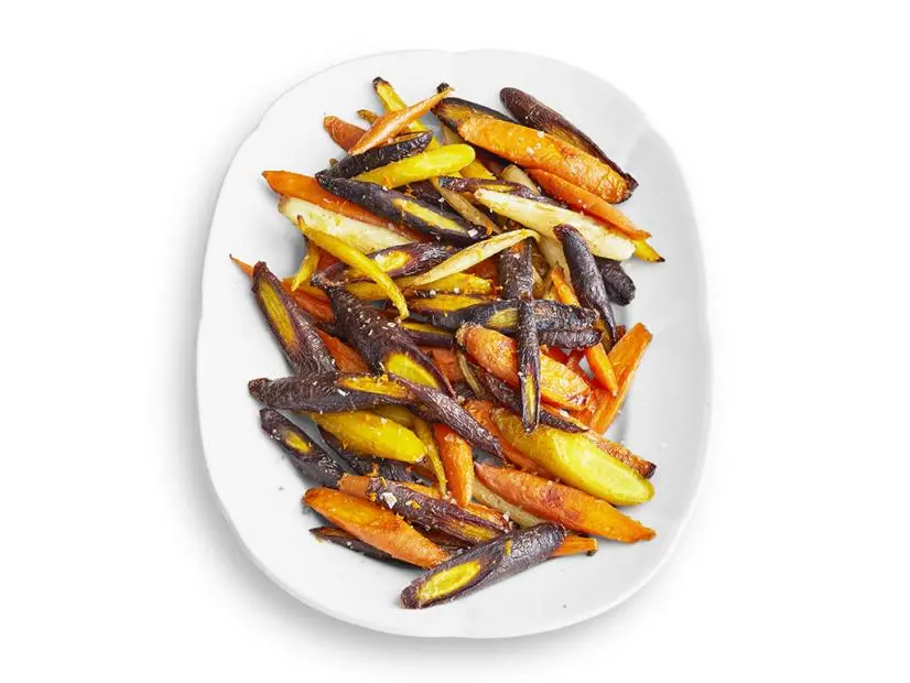 Orange-Roasted Rainbow Carrots Recipe | Ina Garten | Food Network