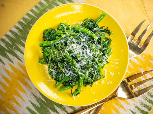 Pan-Roasted Broccoli Rabe "Bagna Cauda" Recipe | Geoffrey Zakarian ...