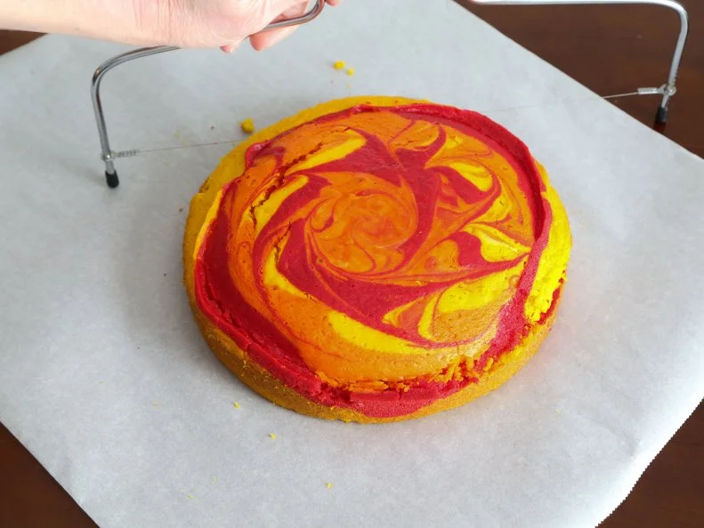 How to Make a Festive Sideways Turkey Cake | Food Network