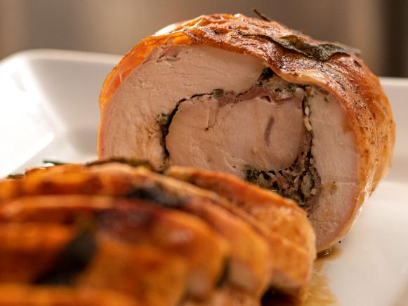 Tuscan Turkey Roulade Recipe | Ina Garten | Food Network