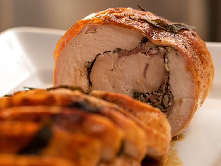 Tuscan Turkey Roulade Recipe | Ina Garten | Food Network