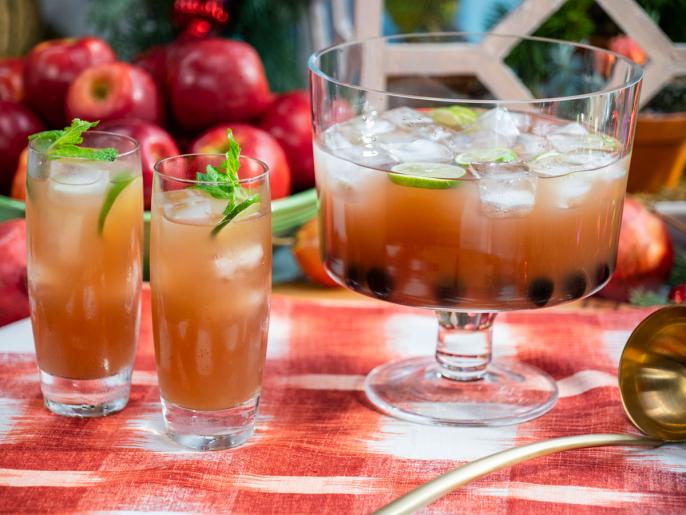 Dark and Stormy Punch Recipe | Geoffrey Zakarian | Food Network
