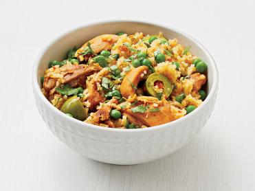 Instant Pot Chicken with Rice and Peas Recipe | Food Network Kitchen ...