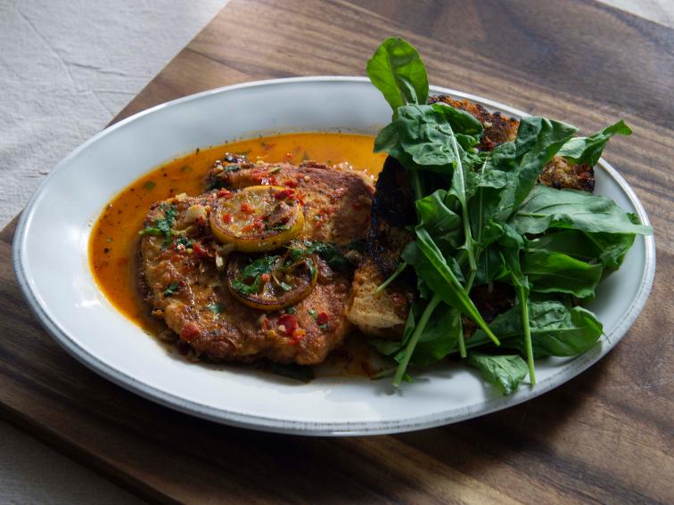 Deviled Chicken Francese Recipe | Rachael Ray | Food Network