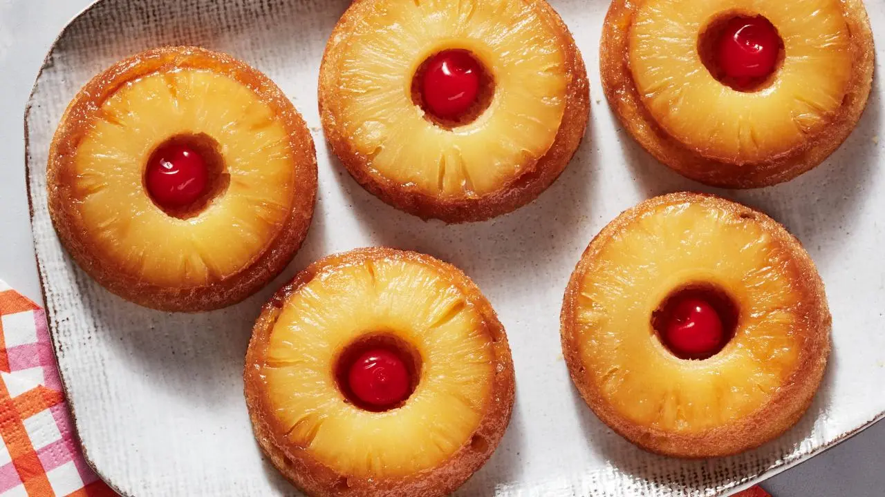 Pineapple Upside-Down Doughnuts Recipe | Food Network Kitchen | Food ...