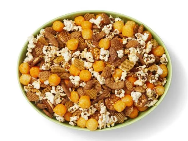 Cheesy Snack Mix Recipe | Food Network Kitchen | Food Network
