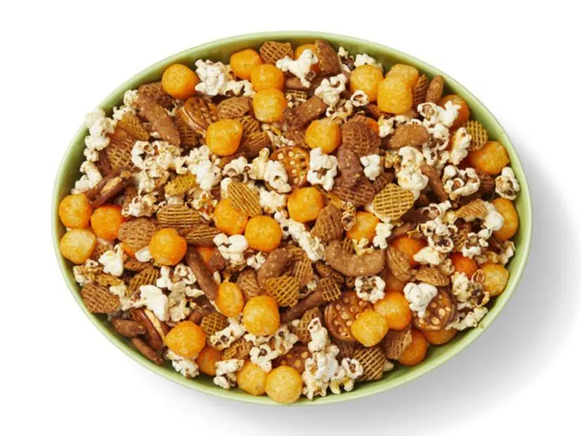Cheesy Snack Mix Recipe | Food Network Kitchen | Food Network