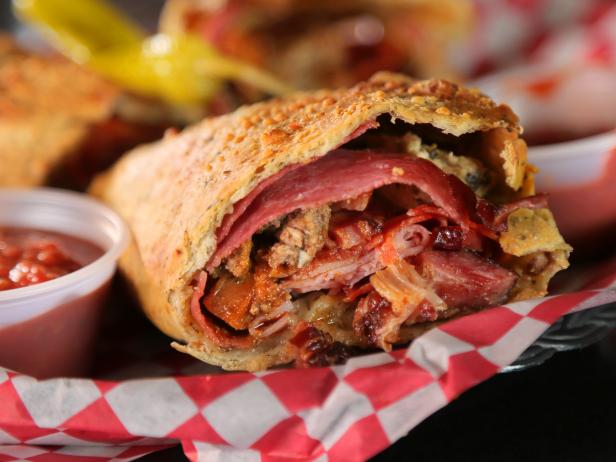 The Folded Pizza Pie | Restaurants : Food Network | Food Network