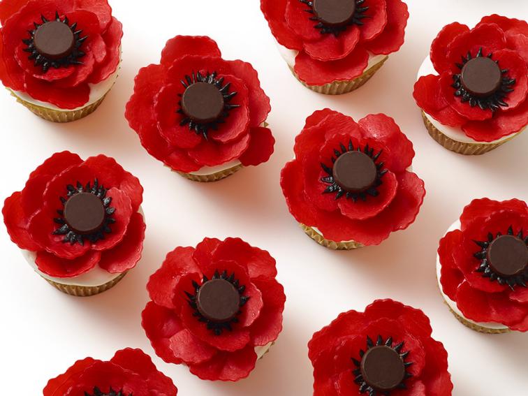 Poppy Cupcakes Recipe | Food Network