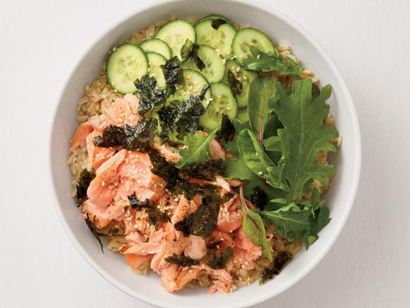 Ponzu Salmon Rice Bowls Recipe | Food Network Kitchen | Food Network