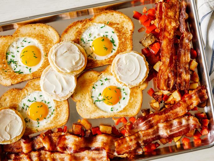 Sheet Pan Breakfast Bake Recipe | Food Network Kitchen | Food Network