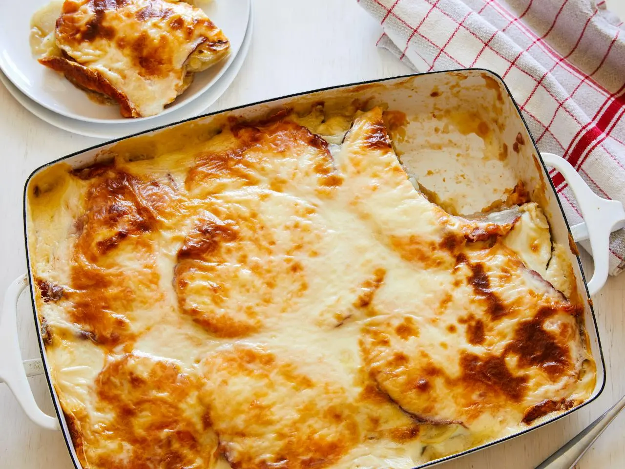 Scalloped Potatoes with Ham