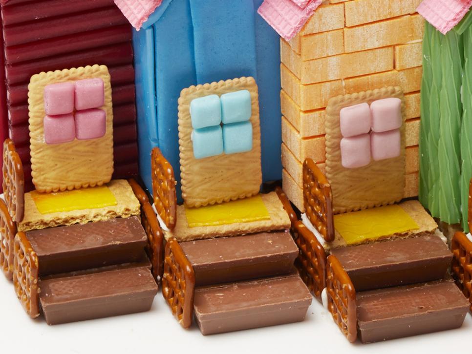 How to Make Graham Cracker Beach Huts: Food Network | Recipes, Dinners ...