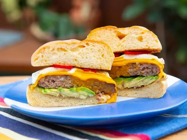 Breakfast Sausage and Egg Cheeseburgers Recipe | Katie Lee Biegel ...