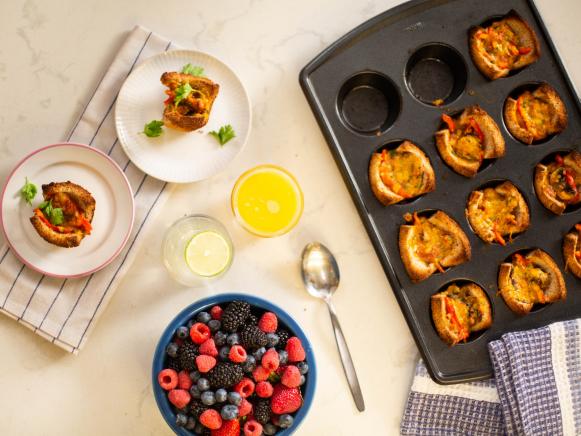 Breakfast Bread Cups Recipe | Food Network