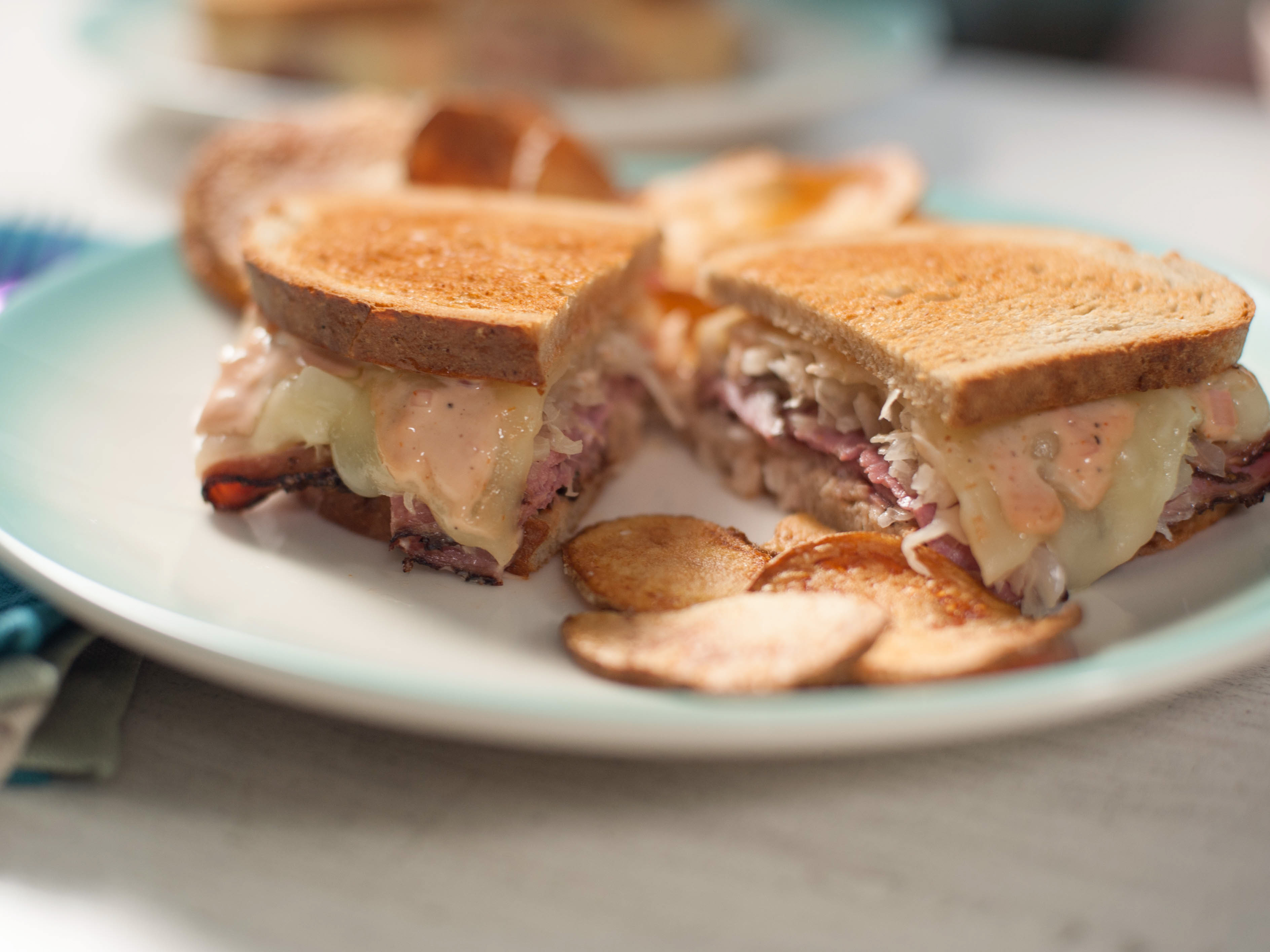 Reuben Sandwiches Recipe - Chef's Resource Recipes