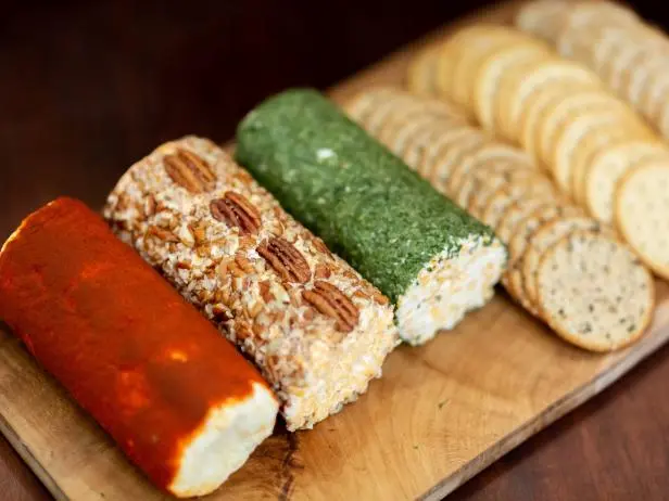 A Trio of Cheese Logs Recipe - Chef's Resource Recipes