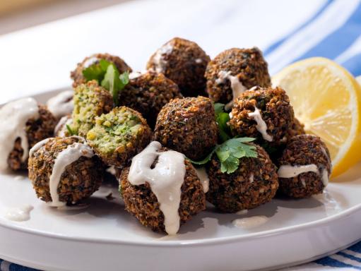 Falafel with Tahini Sauce Recipe | Amanda Cohen | Food Network