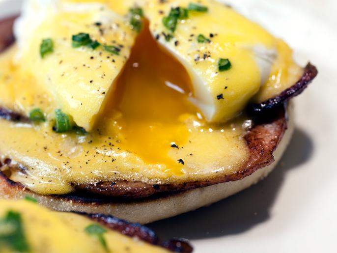 Eggs Benedict Recipe | Naomi Pomeroy | Food Network