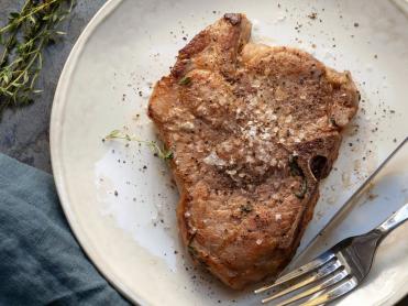Pan-Seared Pork Chops Recipe | Naomi Pomeroy | Food Network