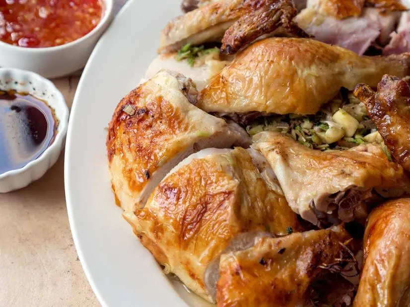 Chiang Mai Roast Chicken (Kai Yaang) Recipe | Andy Ricker | Food Network