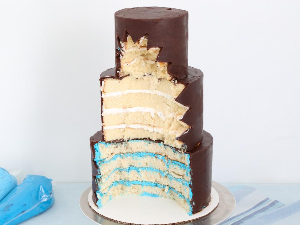 How to Make a Shark Diorama Cake : Food Network | Shark Week | Food Network