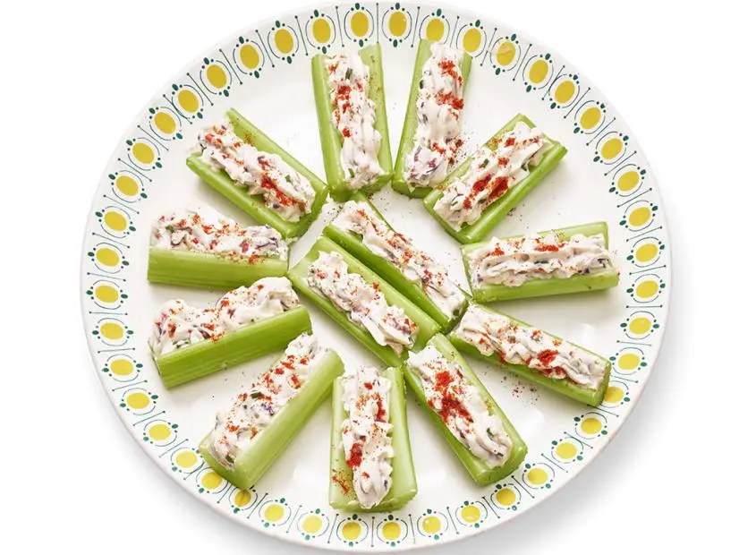 Stuffed Celery with Olives Recipe | Food Network Kitchen | Food Network