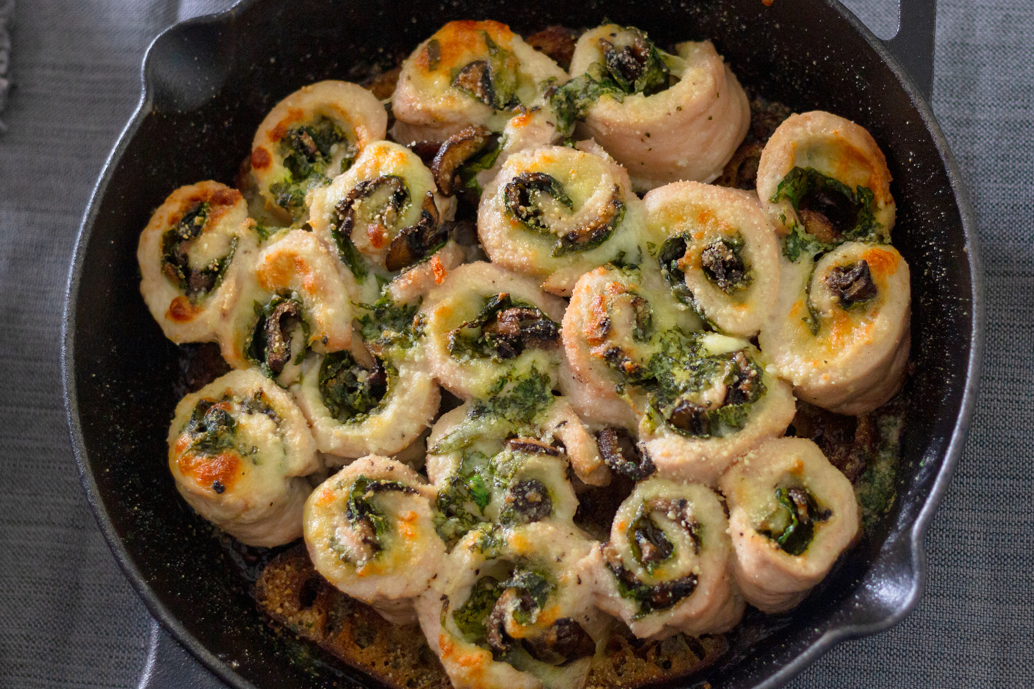 Garlic Chicken Roll-Ups Recipe - Chef's Resource Recipes