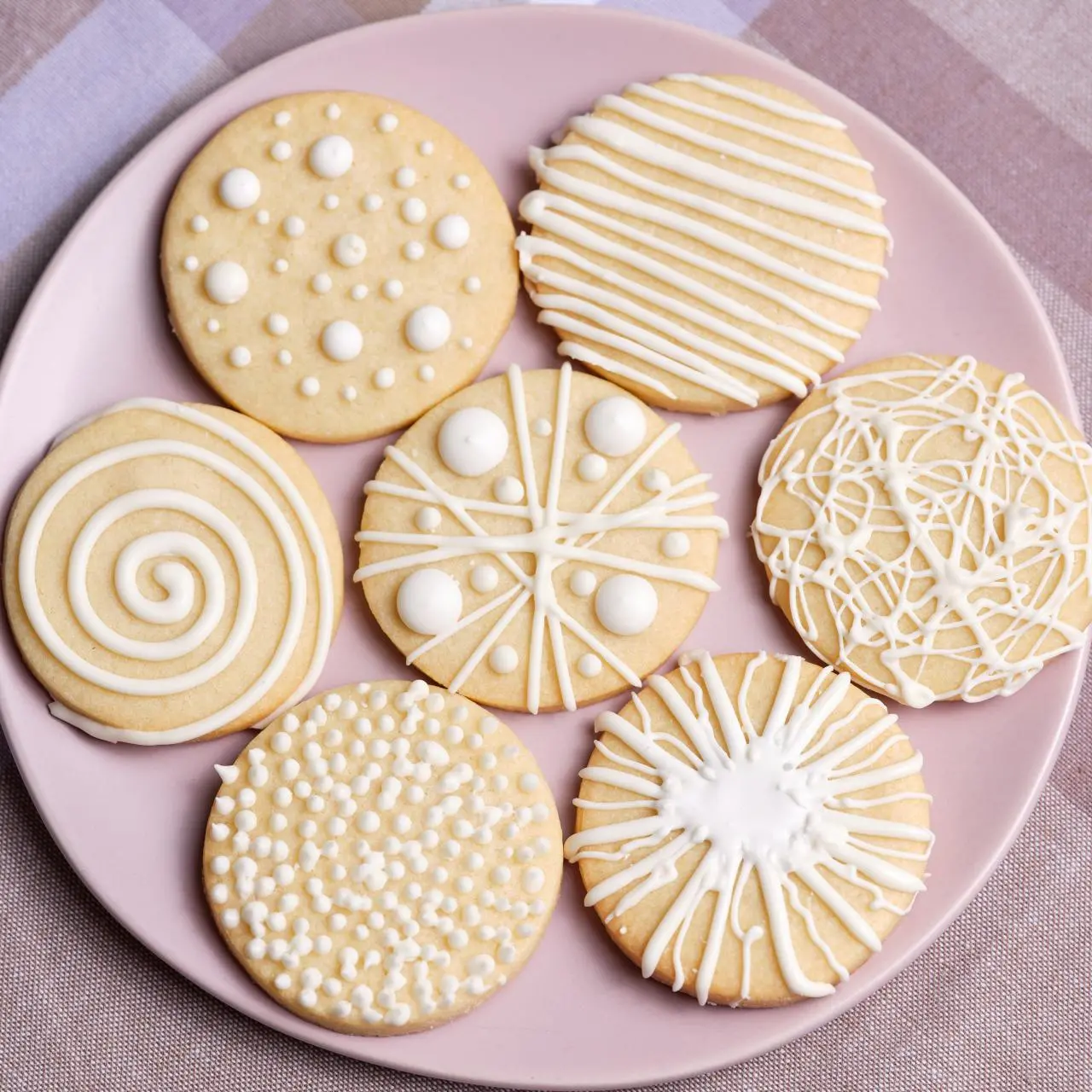 decorated biscuit