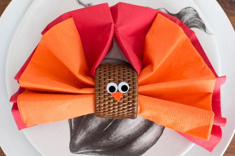 How to Make Turkey Napkins | Food Network
