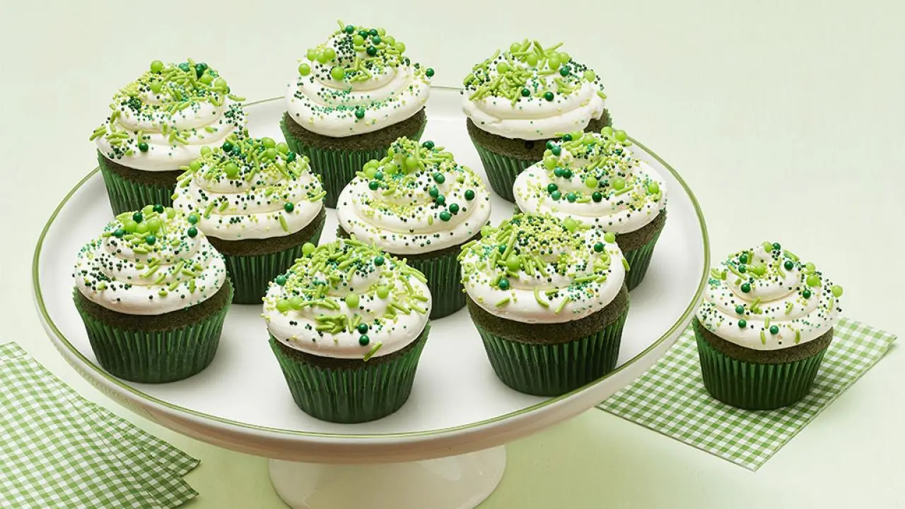 Green Cupcakes