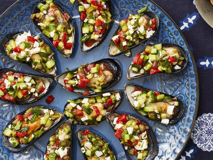 Stuffed Mussels Recipe | Food Network Kitchen | Food Network