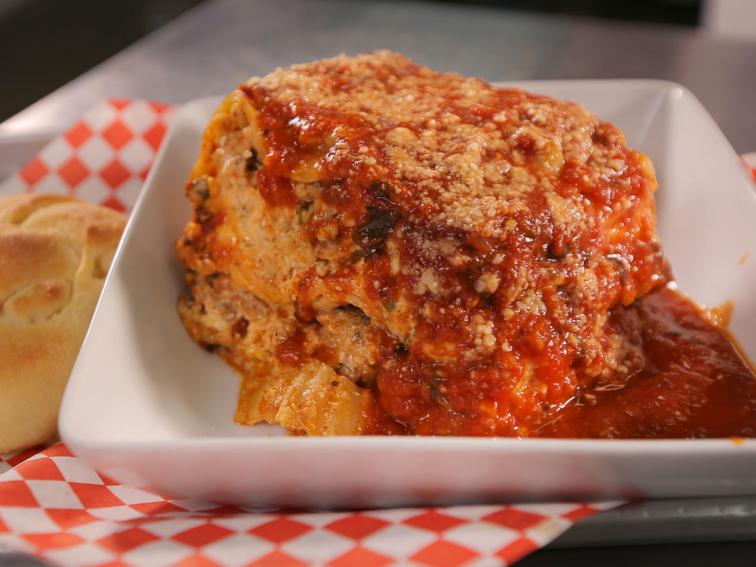 Big Jeff's Jumbo Lasagna Recipe | Food Network