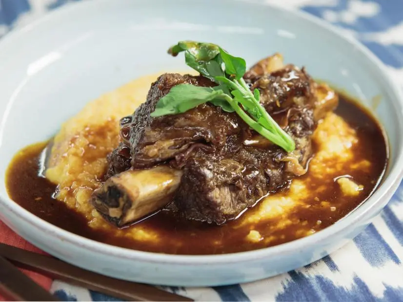 Korean-Inspired Braised Short Ribs Recipe | Food Network