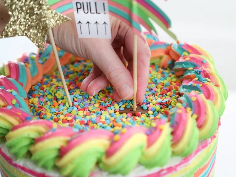 How to Make a Surprise Hidden Money Cake | Food Network