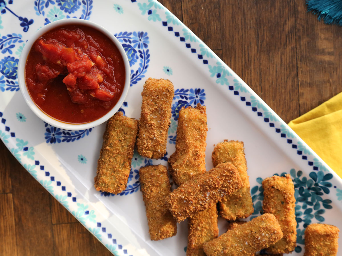 Fried Mozzarella Sticks Recipe - Chef's Resource Recipes