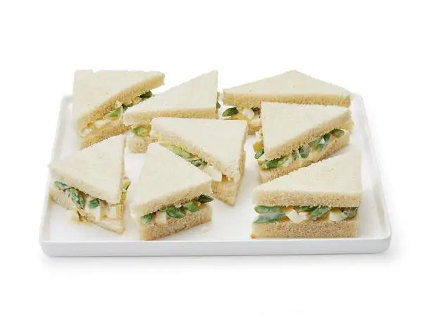 Asparagus Egg Salad Tea Sandwiches Recipe | Food Network Kitchen | Food ...